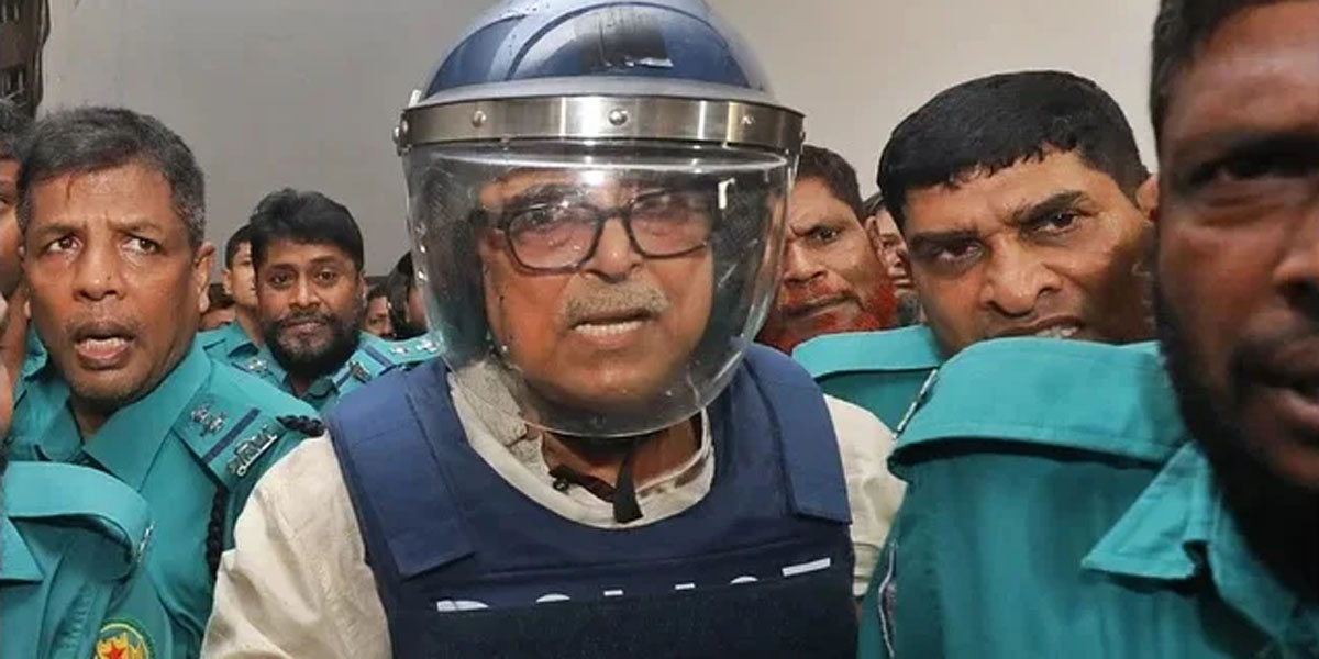 Rashed Khan Menon shown arrested in murder attempt case Khaborer Kagoj